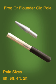 Gigging Poles and Accessories – Frog and Fish Gigs