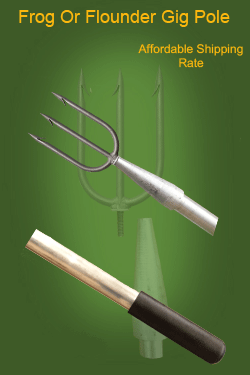 Gigging Poles and Accessories – Frog and Fish Gigs