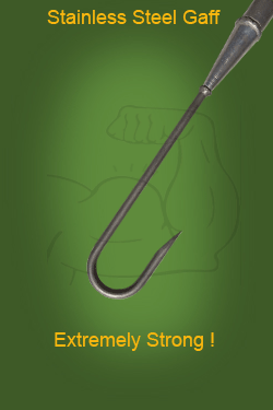 Fish Gaff - Stainless Steel Gaff & Pole Combo – Frog and Fish Gigs